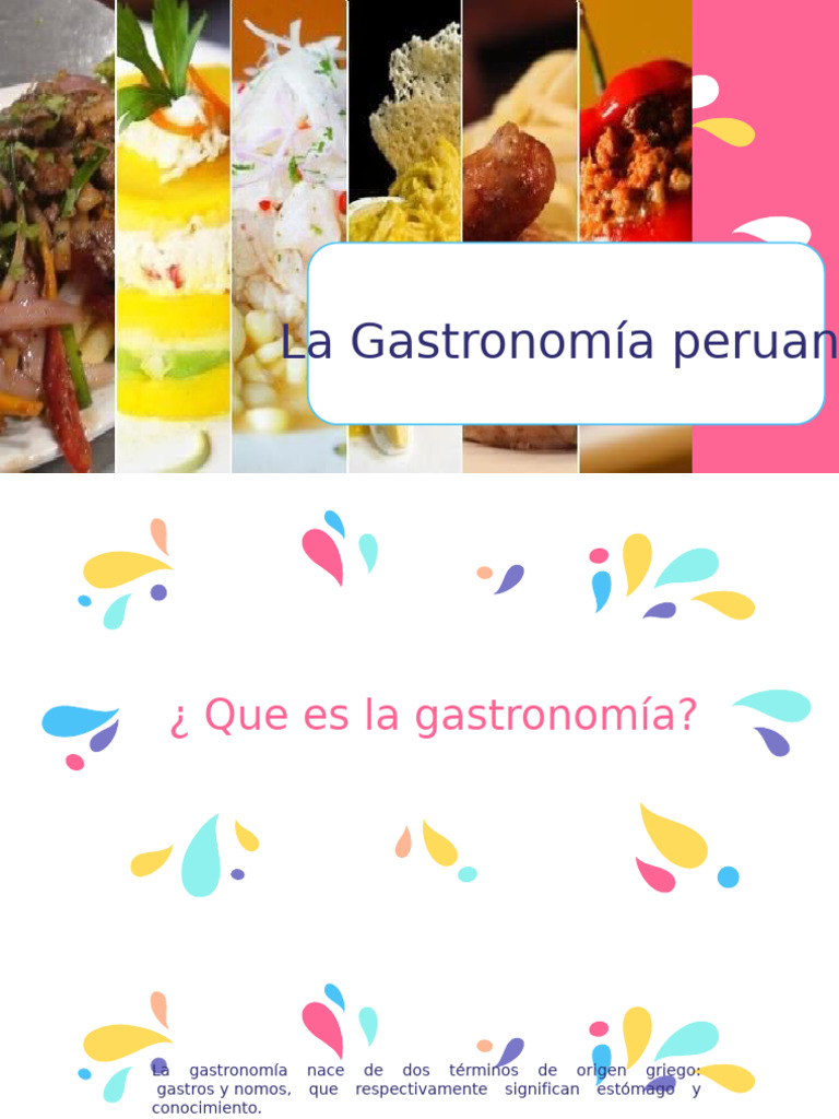 Comida Culinaria Peruana | PDF