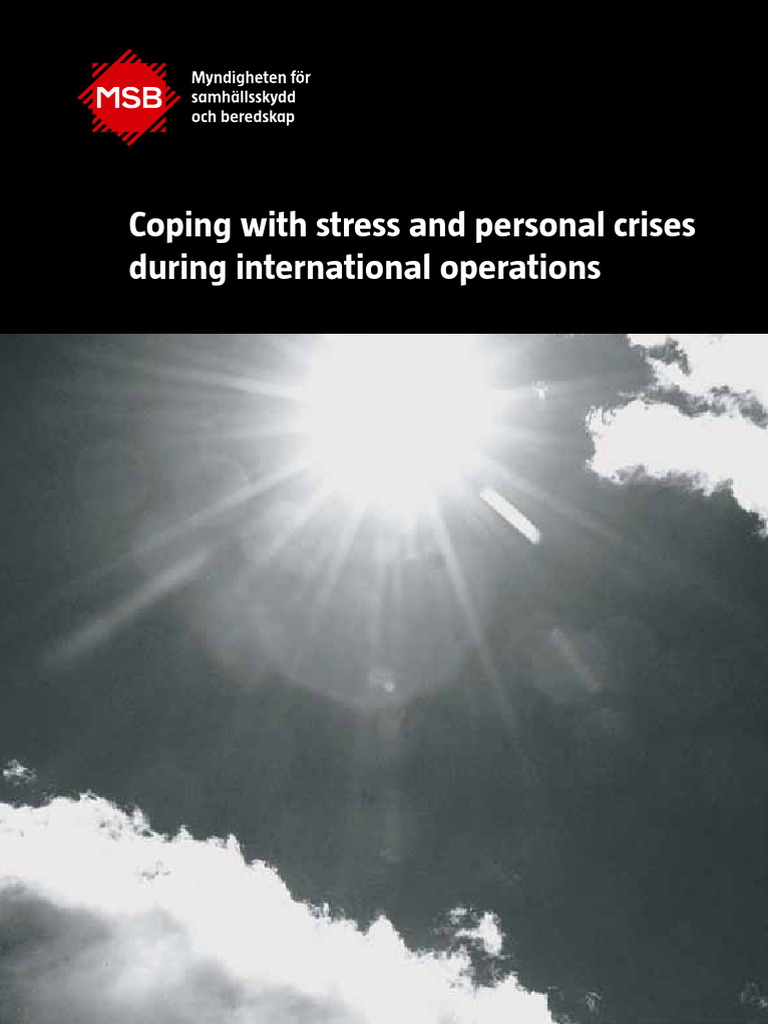 Coping With Stress and Personal Crises During International Operations ...