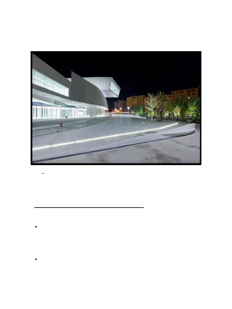 El MAXXI - Zaha Hadid | PDF