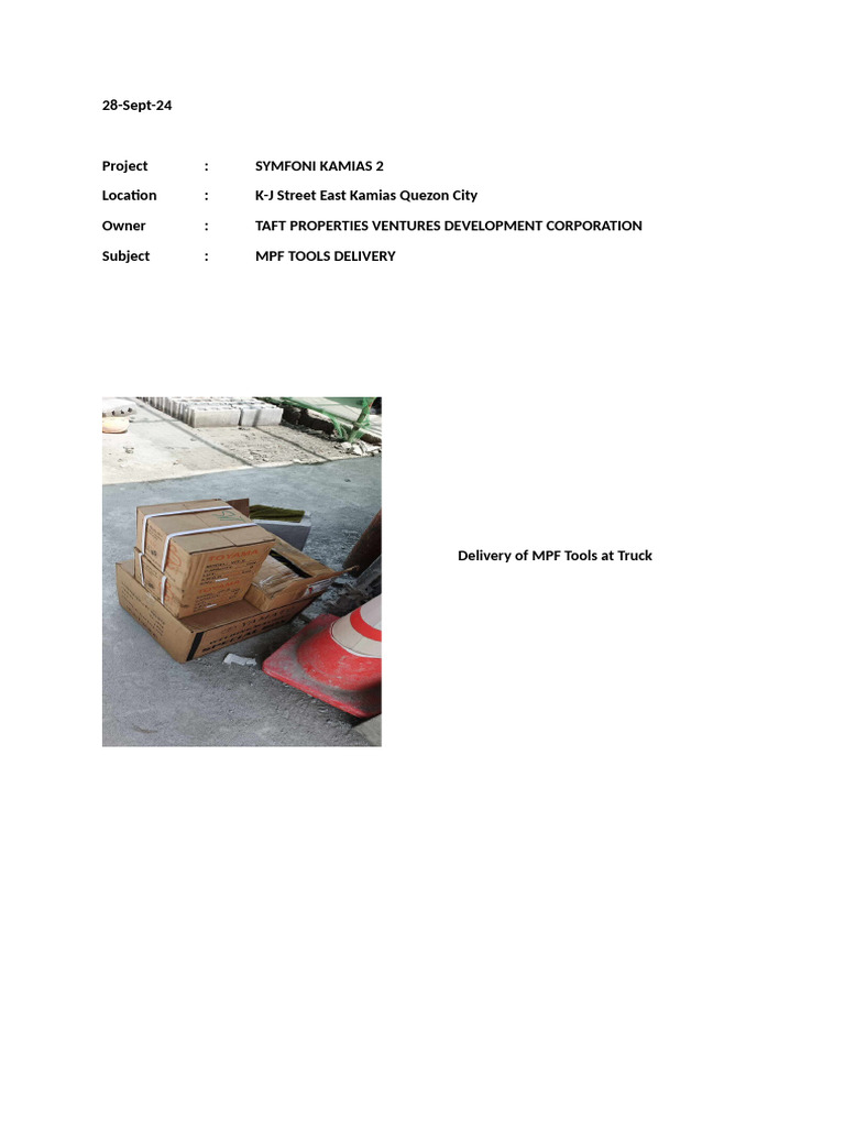 Delivery at SK-2 09.2824 | PDF