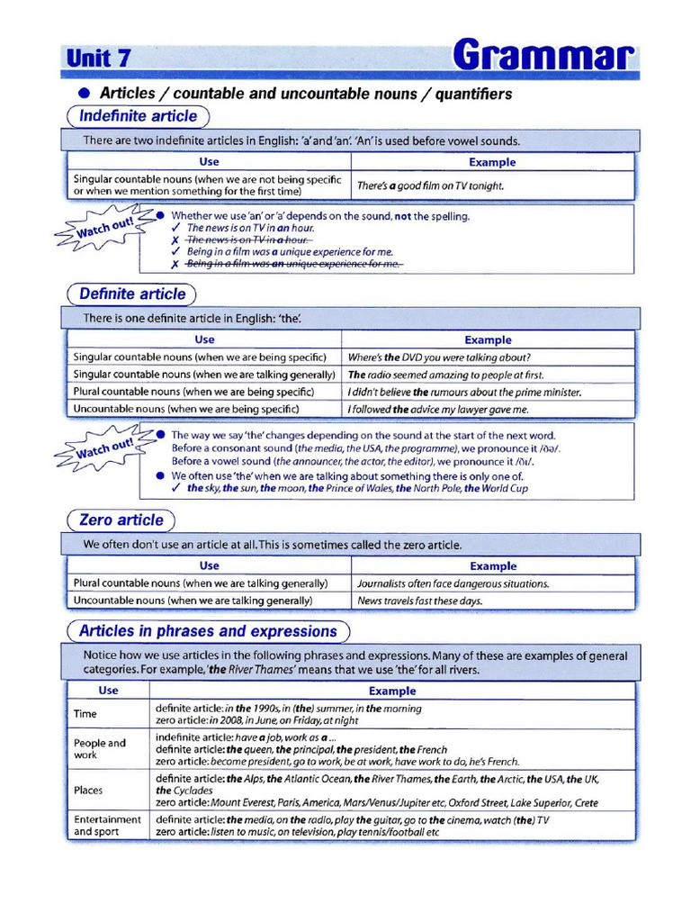 Use of English Units 7 and 8 | PDF