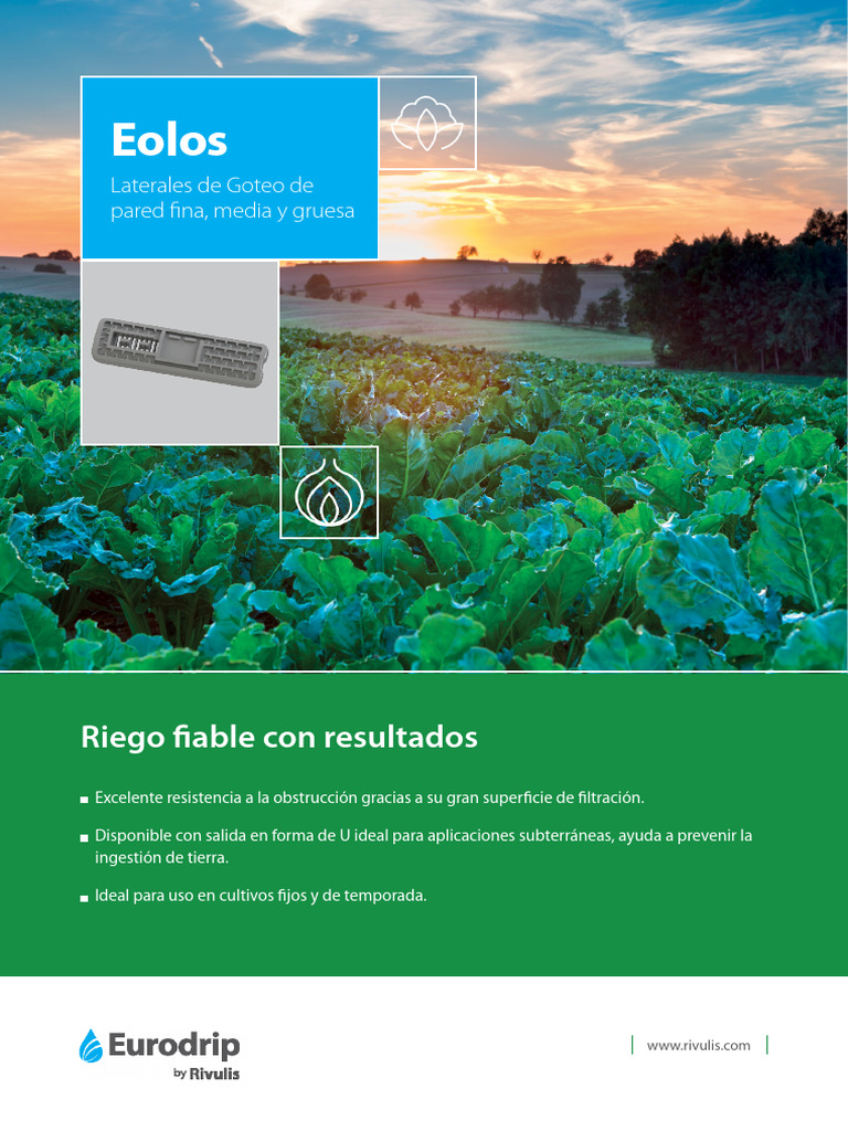 Eurodrip Eolos Espanol Latinoamerica 20240423-Web | PDF