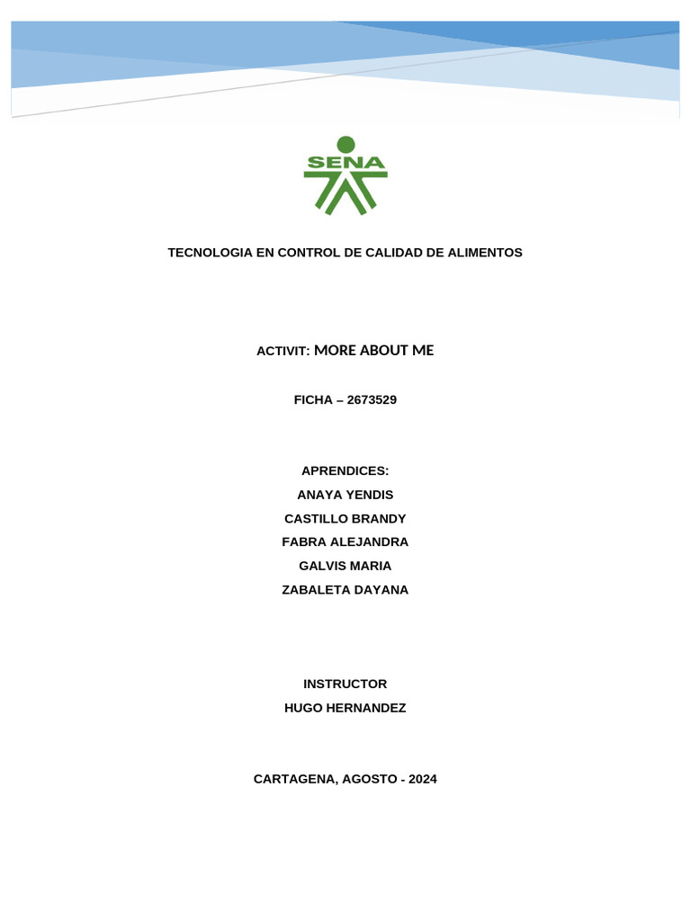 MORE ABOUT ME Englesh | PDF