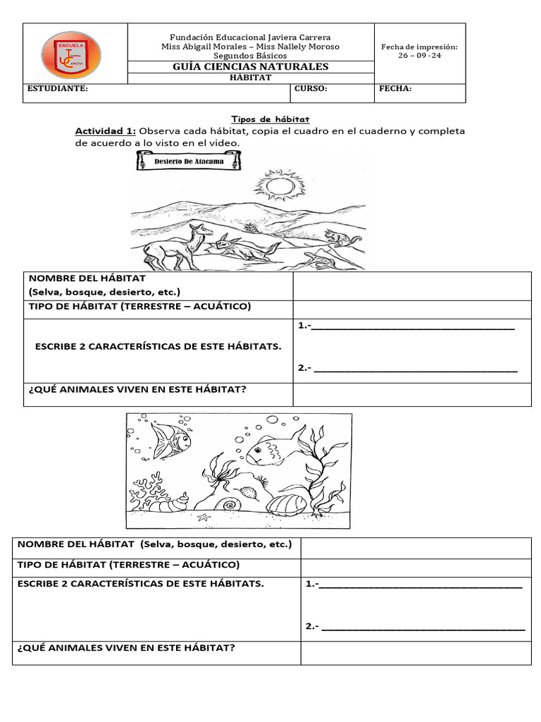 Guía Tipos de Hábitats | PDF