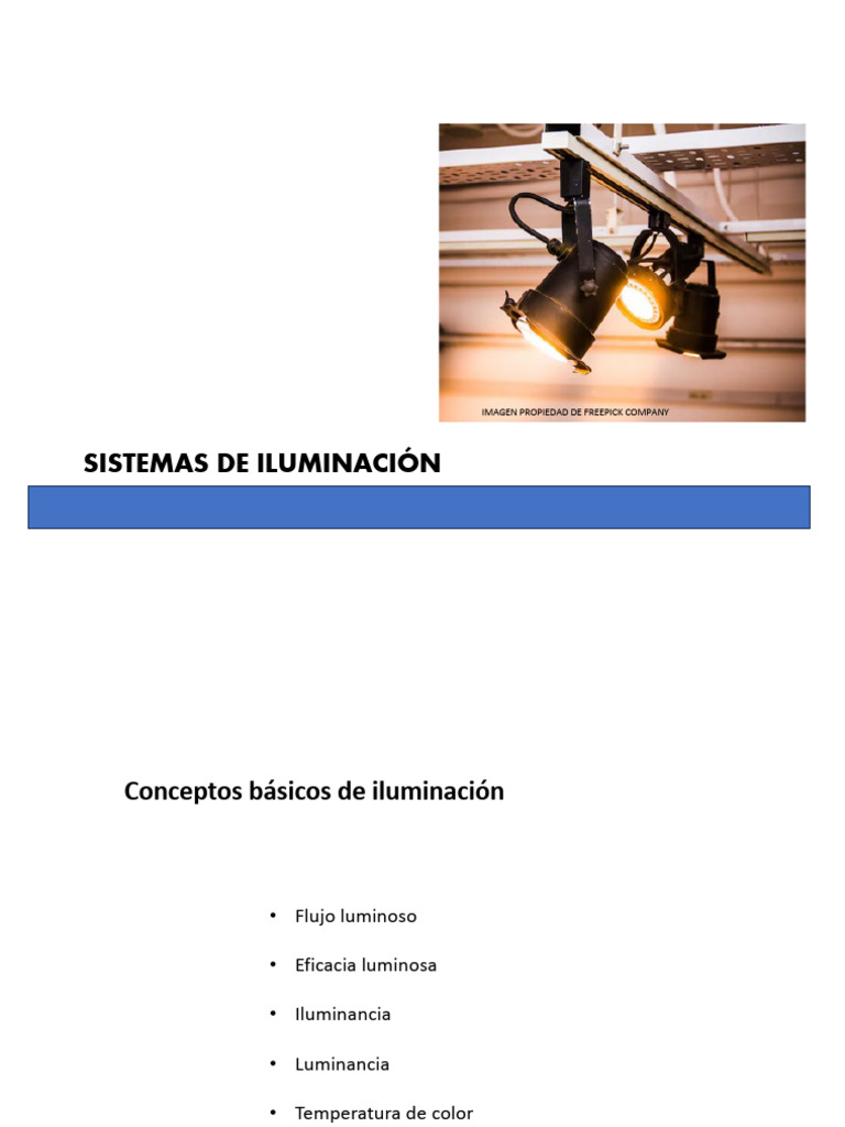 Sistemas de Iluminacion | PDF