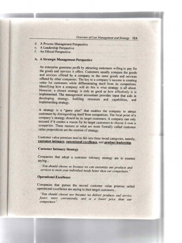 SCM Chapter 1B | PDF