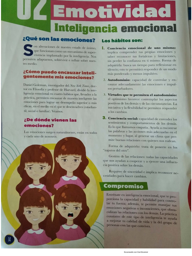 Emotividad para Primero | PDF