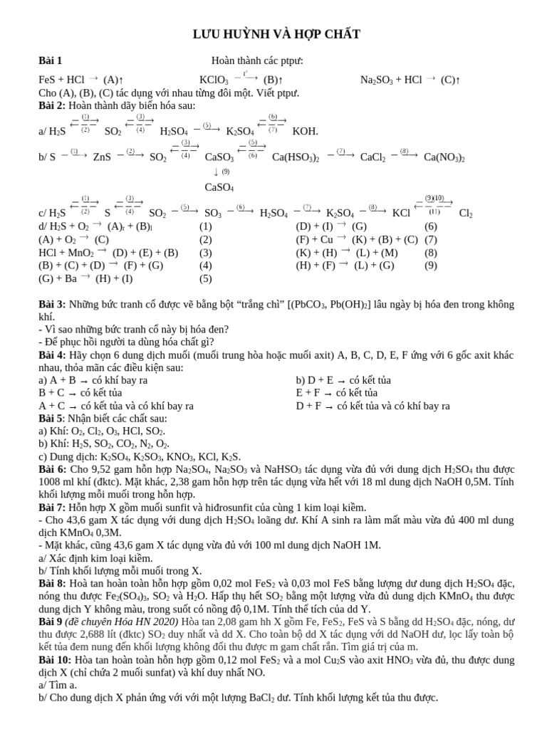 Luu Huynh 9 Chuyen | PDF