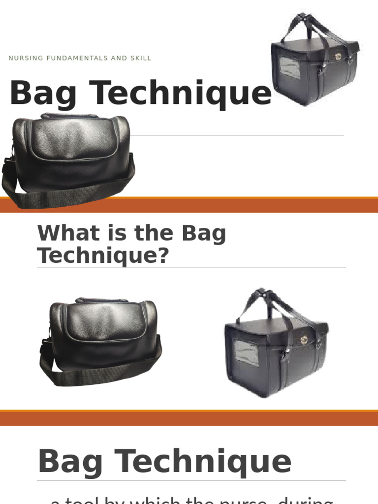 CHN Bag Technique NCM104 | PDF