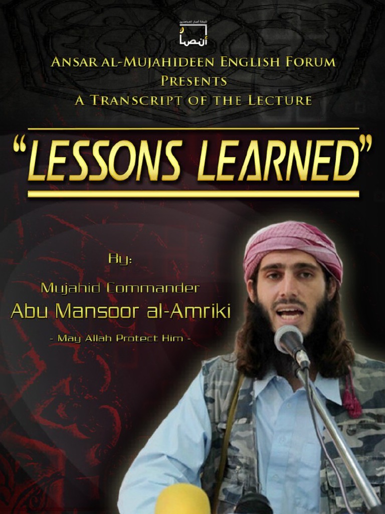 Lessons Learned | PDF