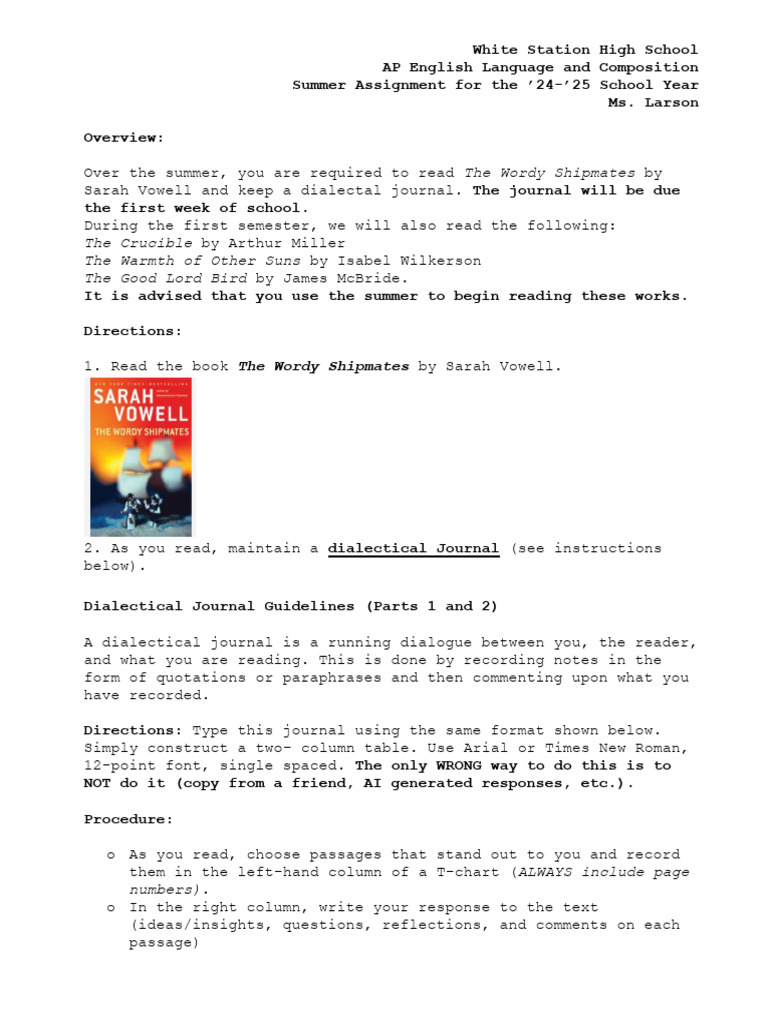 Lang Summer Assignment | PDF | Human Communication