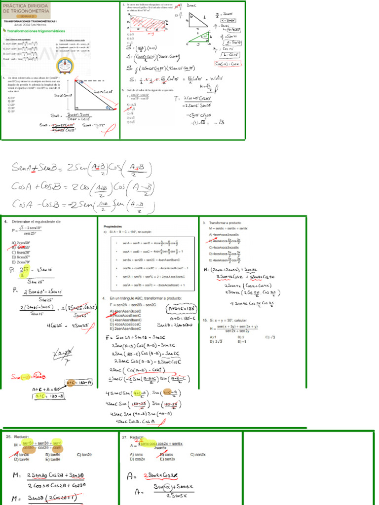 Semana21-Trigo-4to Talento | PDF