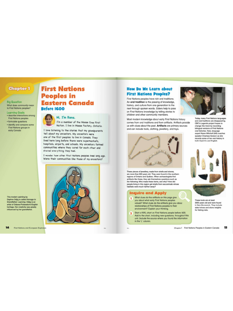 Gr5 Social Studies Part 1 | PDF