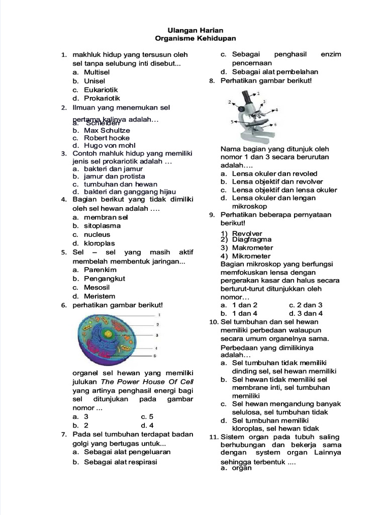 Pengenalan Sel 4 | PDF