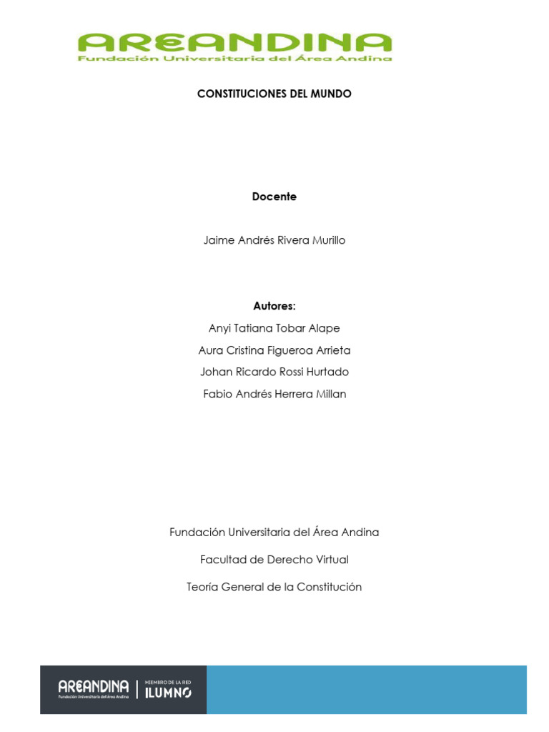 Constituciones Del Mundo | PDF