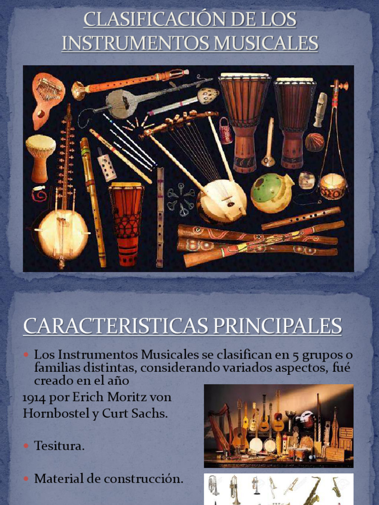 Organología Musical Clasificación De Los Instrumentos Musicales – DDIL