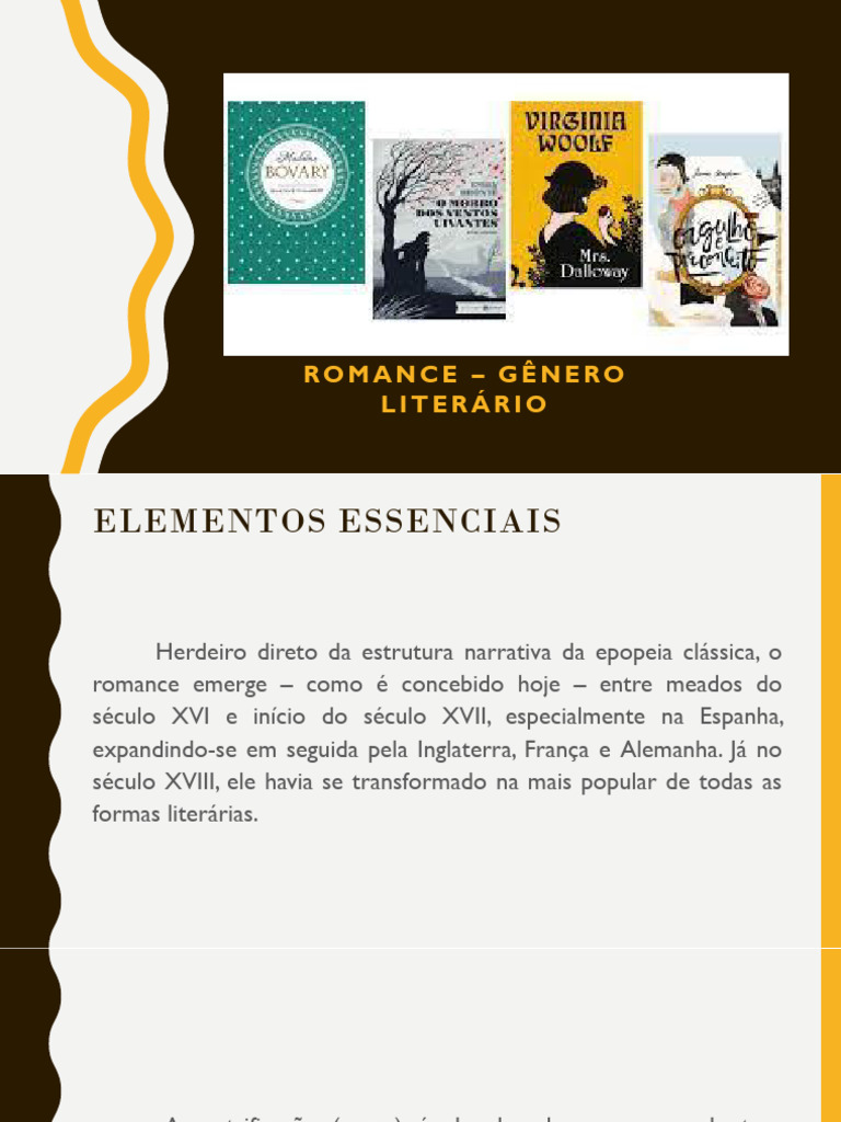 O Gênero Romance | PDF