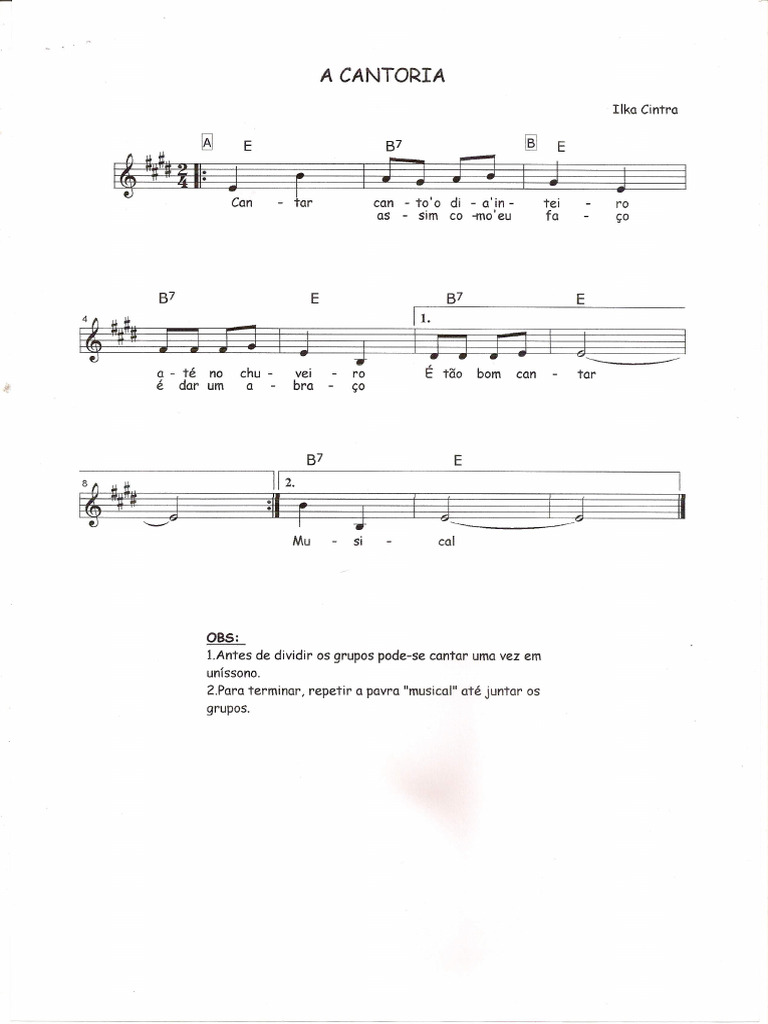 A Cantoria | PDF