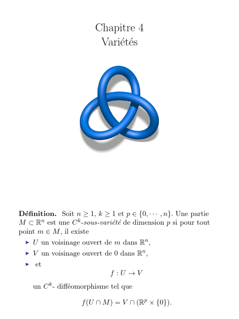 Cours 4 Geo Diff M1 2017 SP | PDF
