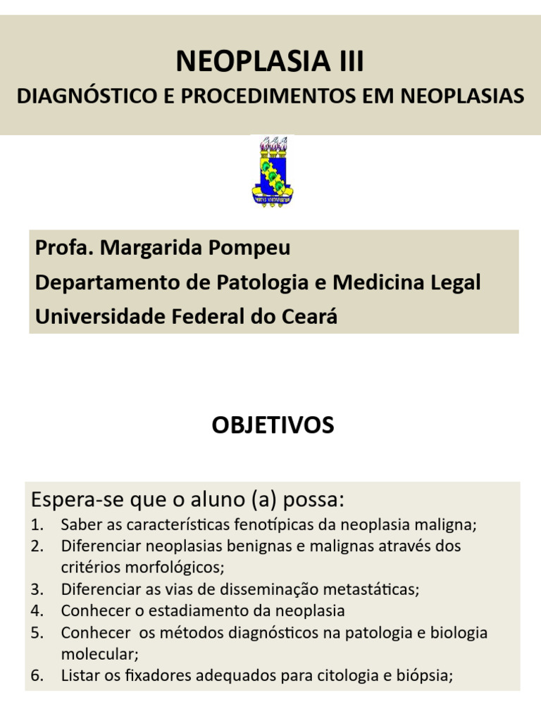 Aula Neoplasia Iii | PDF