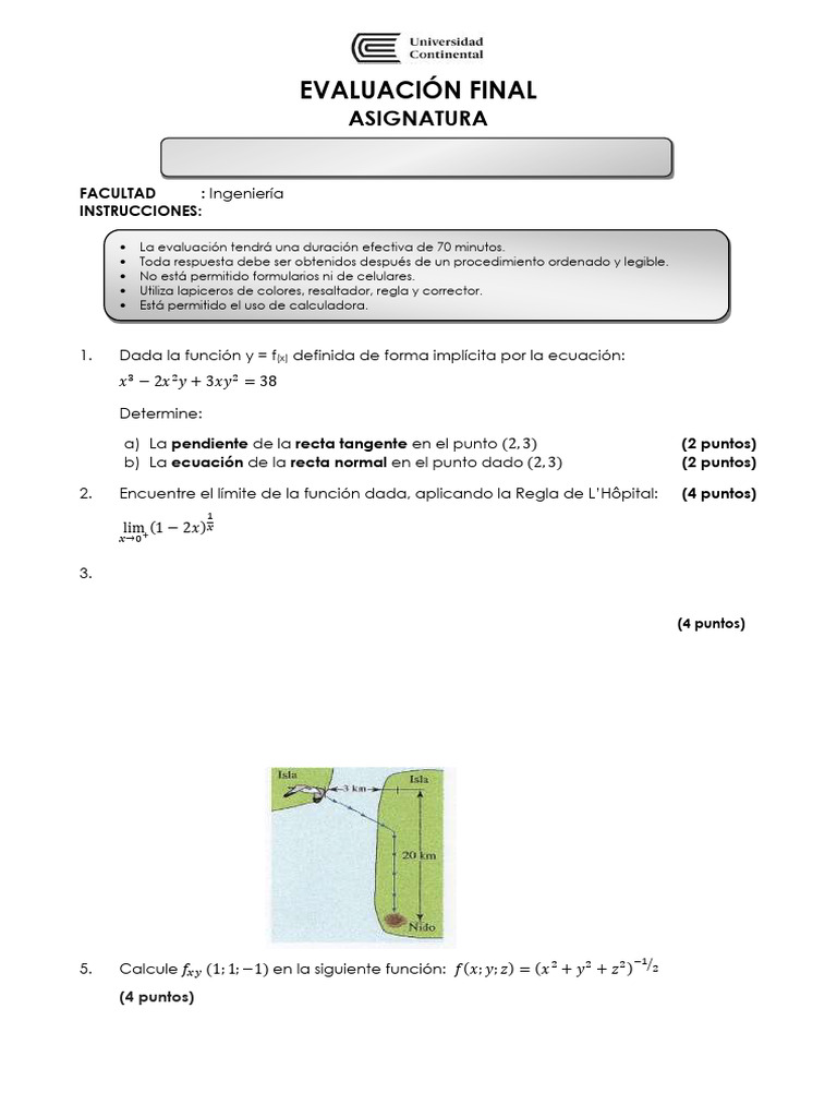 Evaluación Final 2024-1 - Solucionario | PDF
