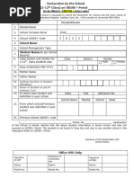 UDISE+ A01 Form for School Updates | PDF