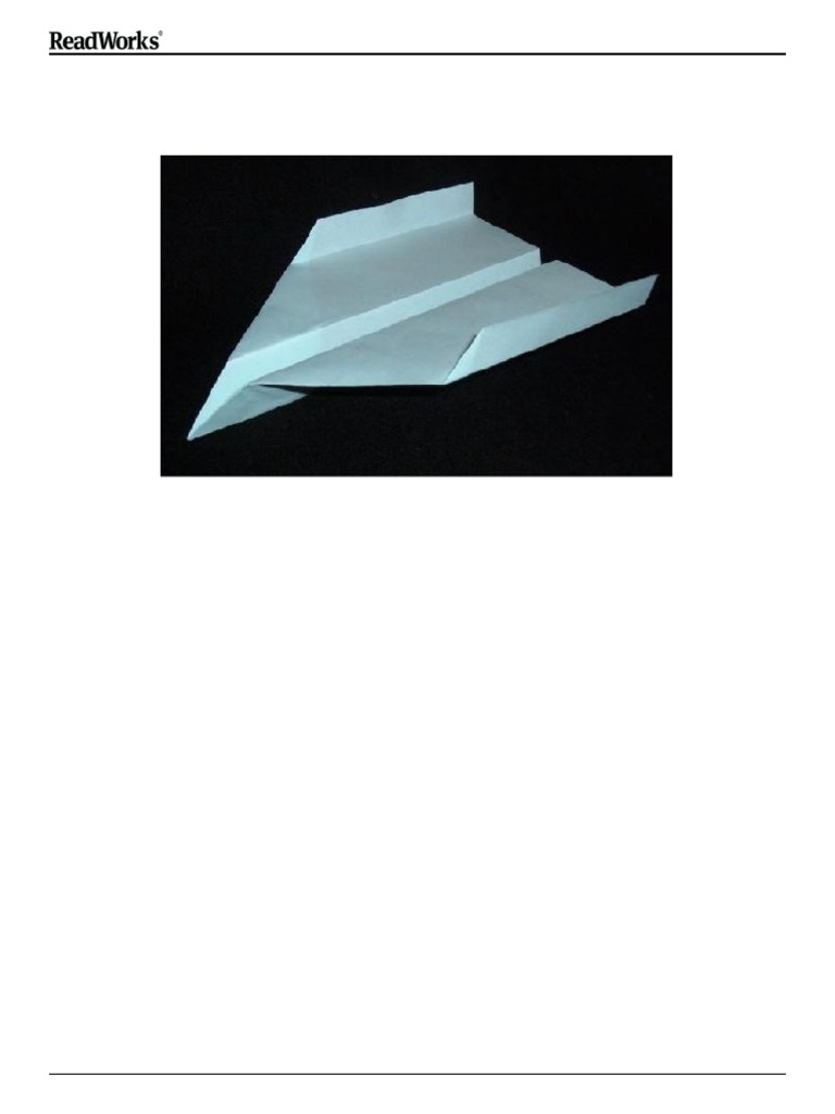 Paper Airplane | PDF