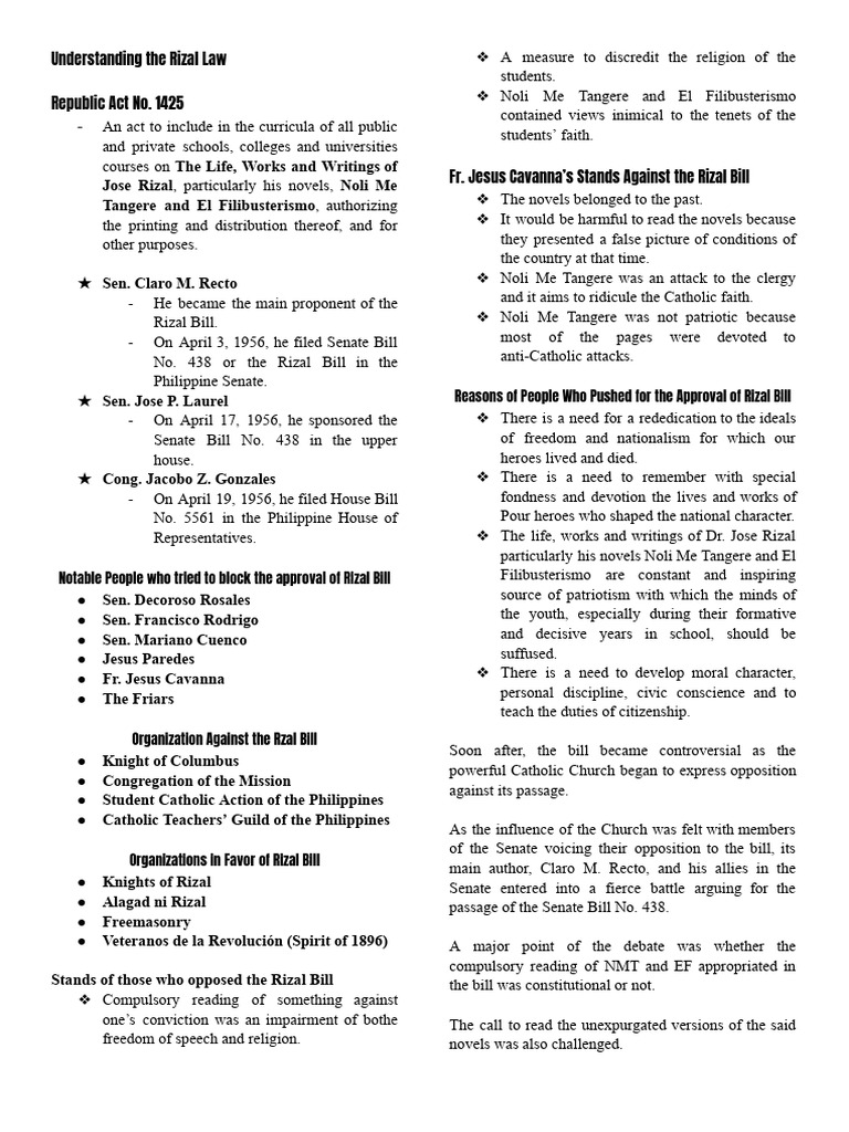 RIZAL 1st Topic | PDF