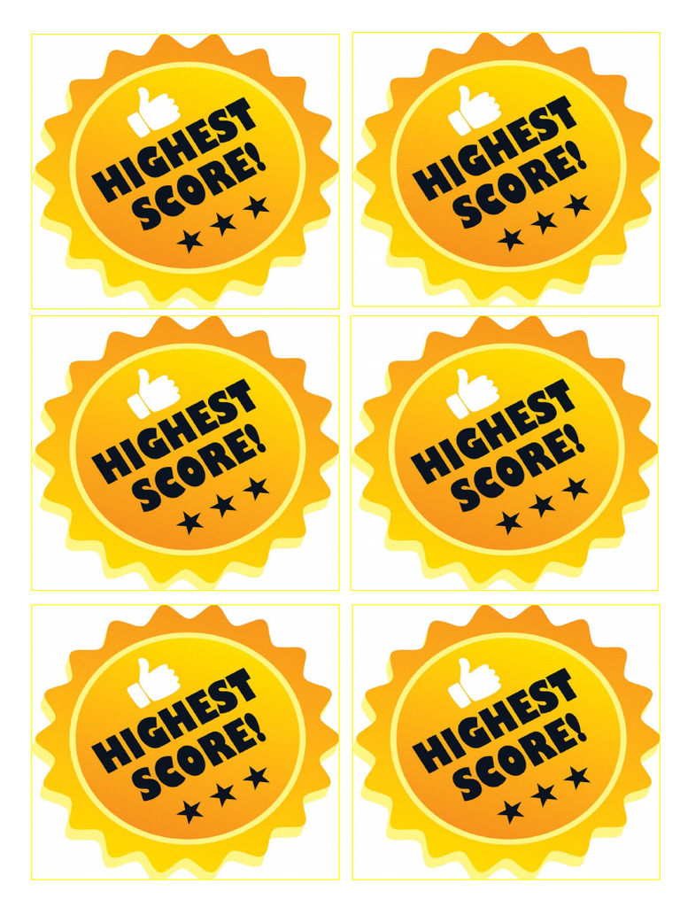 Ribbon Highest Scorers | PDF