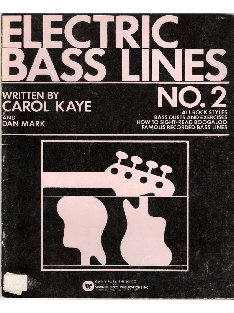 Carol Kaye Electric Bass Method | PDF