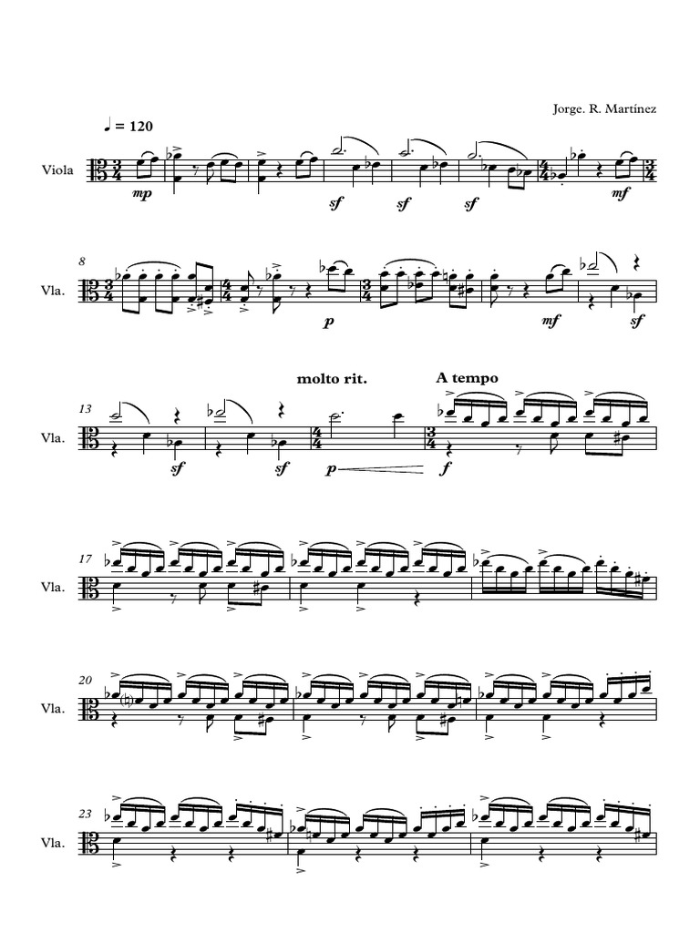 Viola 1 | PDF