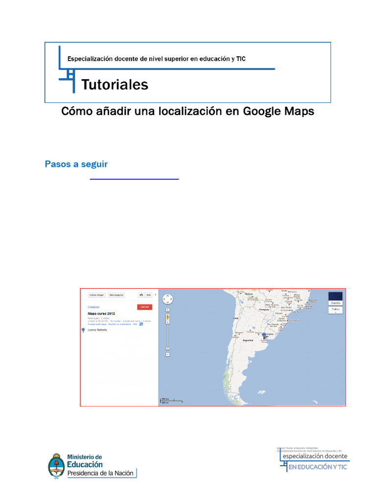 ATPT-2012 Tutorial Googlemaps | PDF