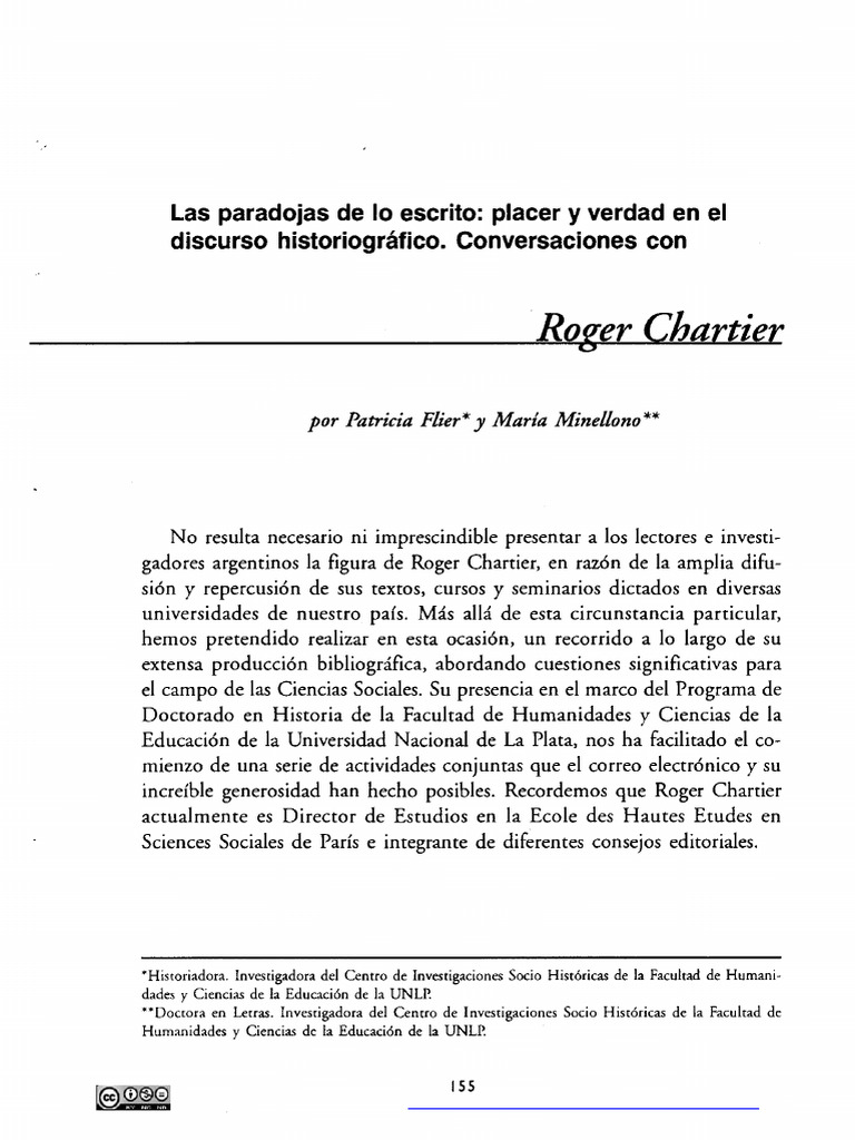Chartier Roger | PDF