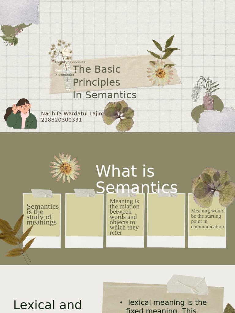 Semantics | PDF