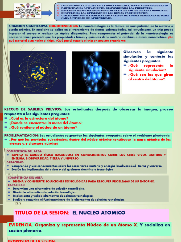 Nucleo Atomico Pdf