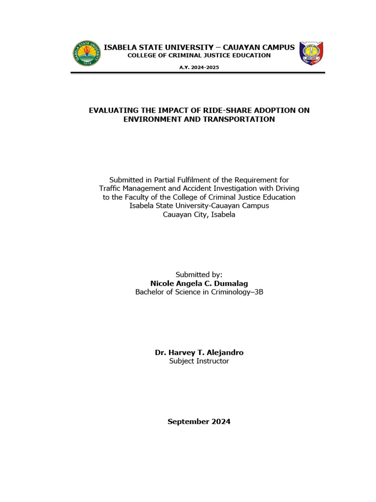 Traffic Management Proposal Sample | PDF