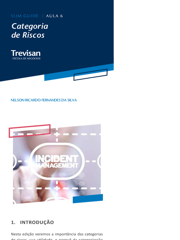 GestaoRiscosCorporativos Aula06 GuiaRapido | PDF