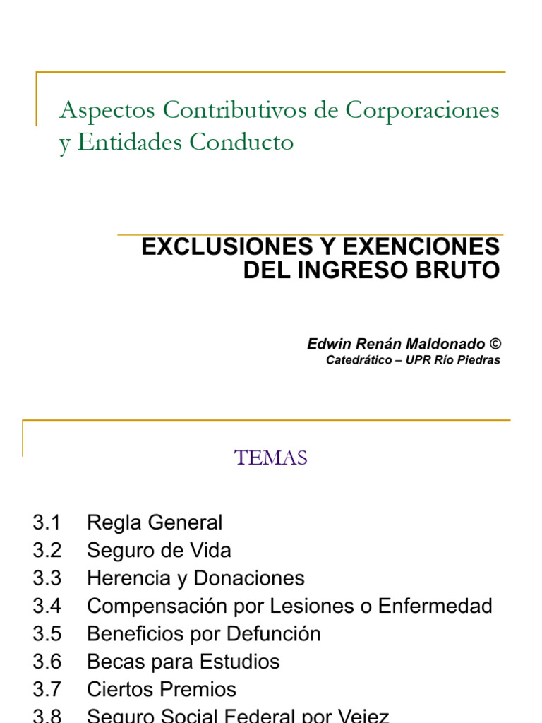 3B - Exclusiones y Exclusiones - 2024 | PDF