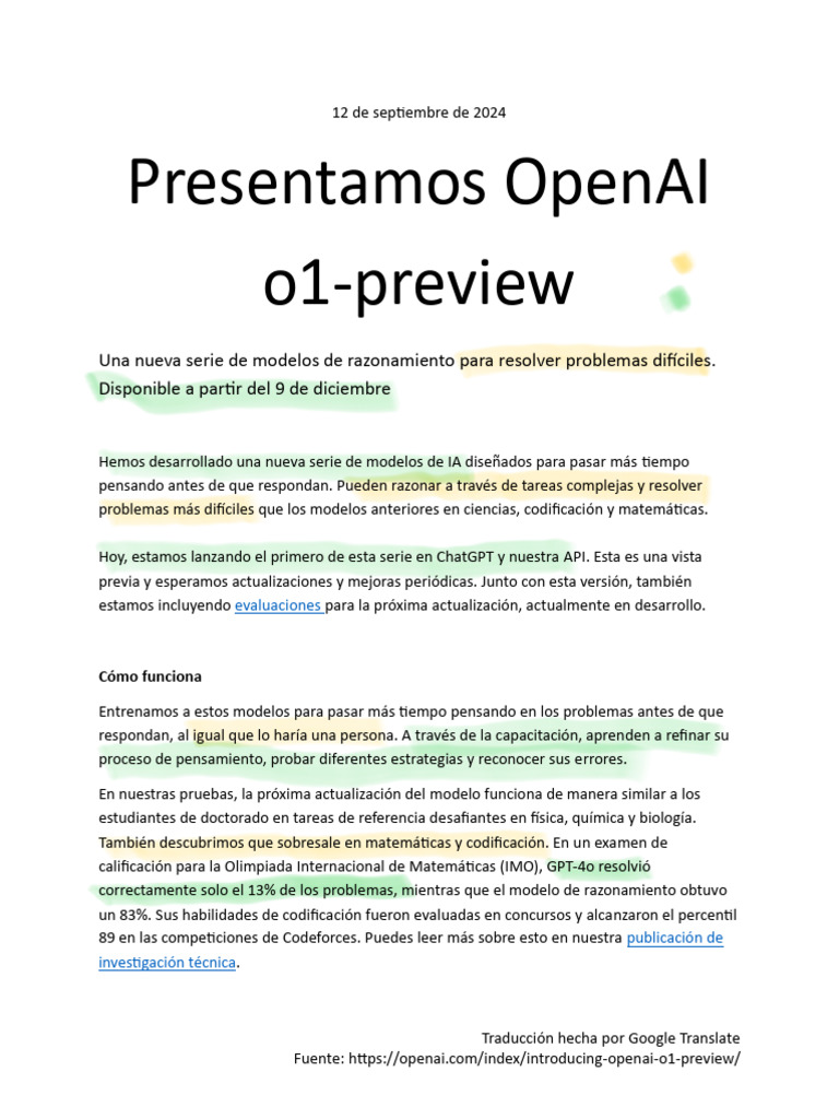Noticia OpenAI | PDF