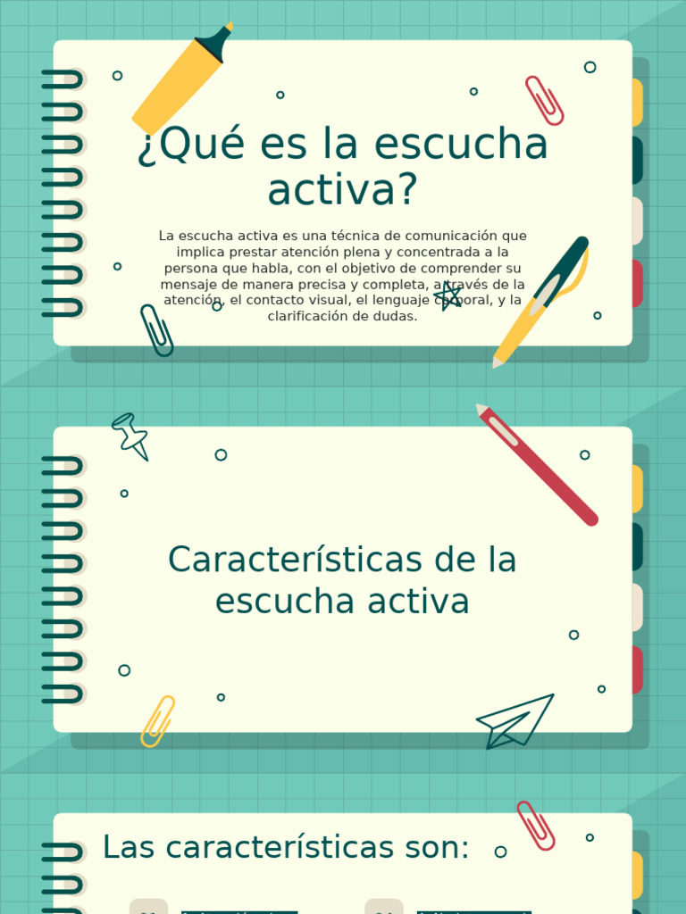 Escucha Activa Gupo 2 | PDF