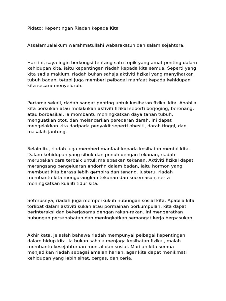 Pidato | PDF