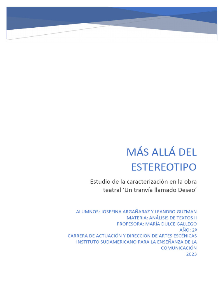 TP Final Analisis Texto Ii | PDF