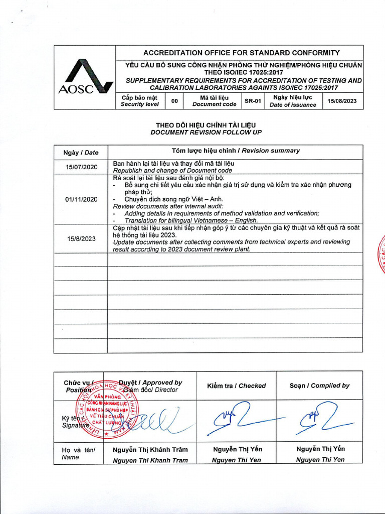 SR-01-Rev03 2023 | PDF