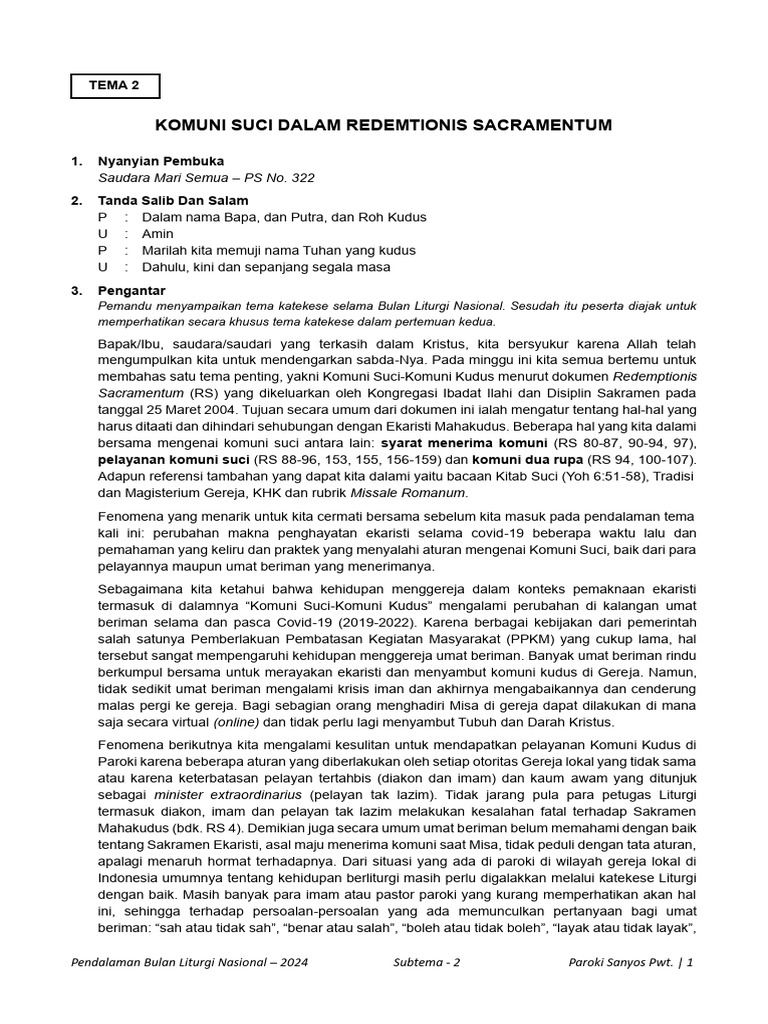 Pendalaman BLN 2024 Versi Print Pertemuan 2 | PDF
