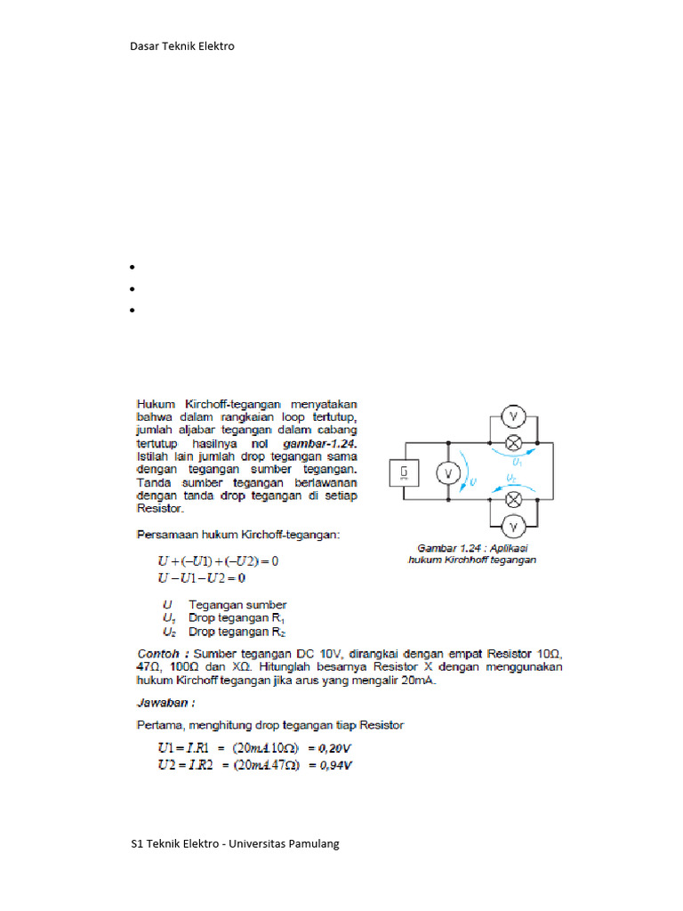 Modul Dasar-Elektro Pertemuan5 | PDF