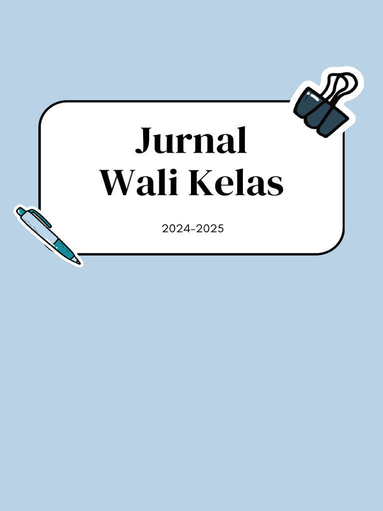 Jurnal Wali Kelas - 20240910 - 113619 - 0000 | PDF