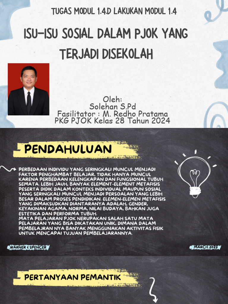 MODUL SOLEHAN 1.4.d LAKUKAN | PDF