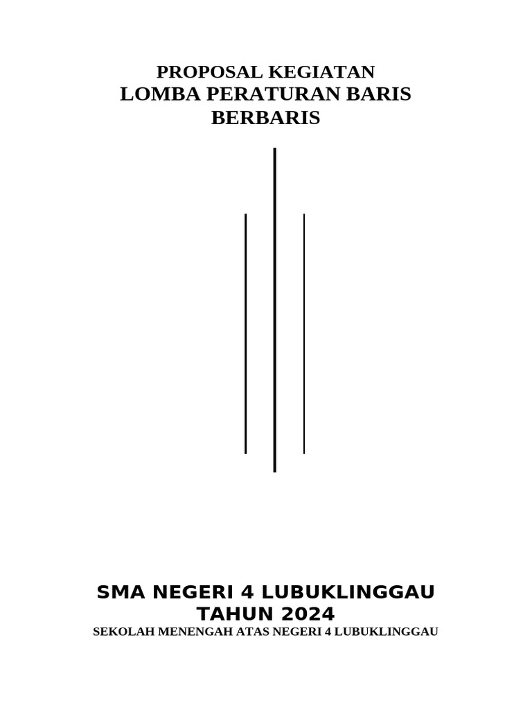 Propsal Kegiatan PBB | PDF