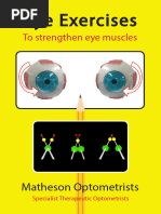 Saccadic Eye Movement Exercises Guide | PDF