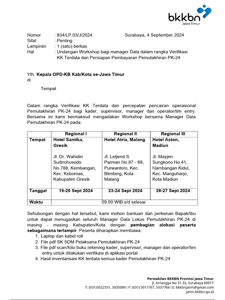 TTE - Workshop MD PPK24 | PDF